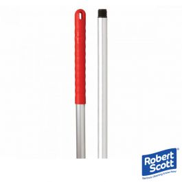 Aluminium Handle 137cm / 54" | Screw Thread | Red