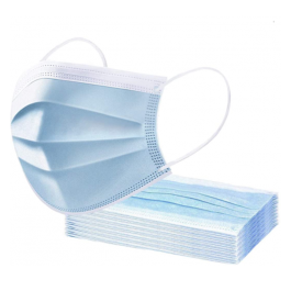 Civilian 3 Ply Surgical Masks Type IIR | Type 2R Blue Disposable Face ...