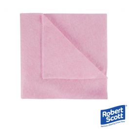 Mighty Wipes Multi Purpose Cleaning Cloth Pack/10 Colour-Red