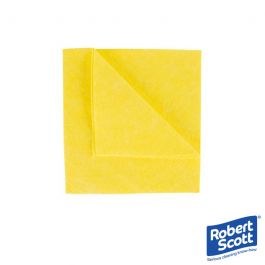 Mighty Wipes Multi Purpose Cleaning Cloth Pack/10 Colour-Yellow
