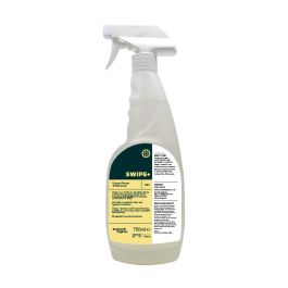 Swipe+ | Spray & Wipe | Cleaner & Sanitiser Spray | 1 x 750ml