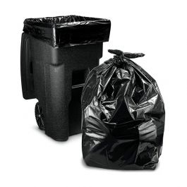 240L Heavy Duty Wheelie Bin Liner | Black | Case 100 | BK240B1