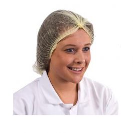 Disposable Mob Caps Case/1000 - Yellow - 14740